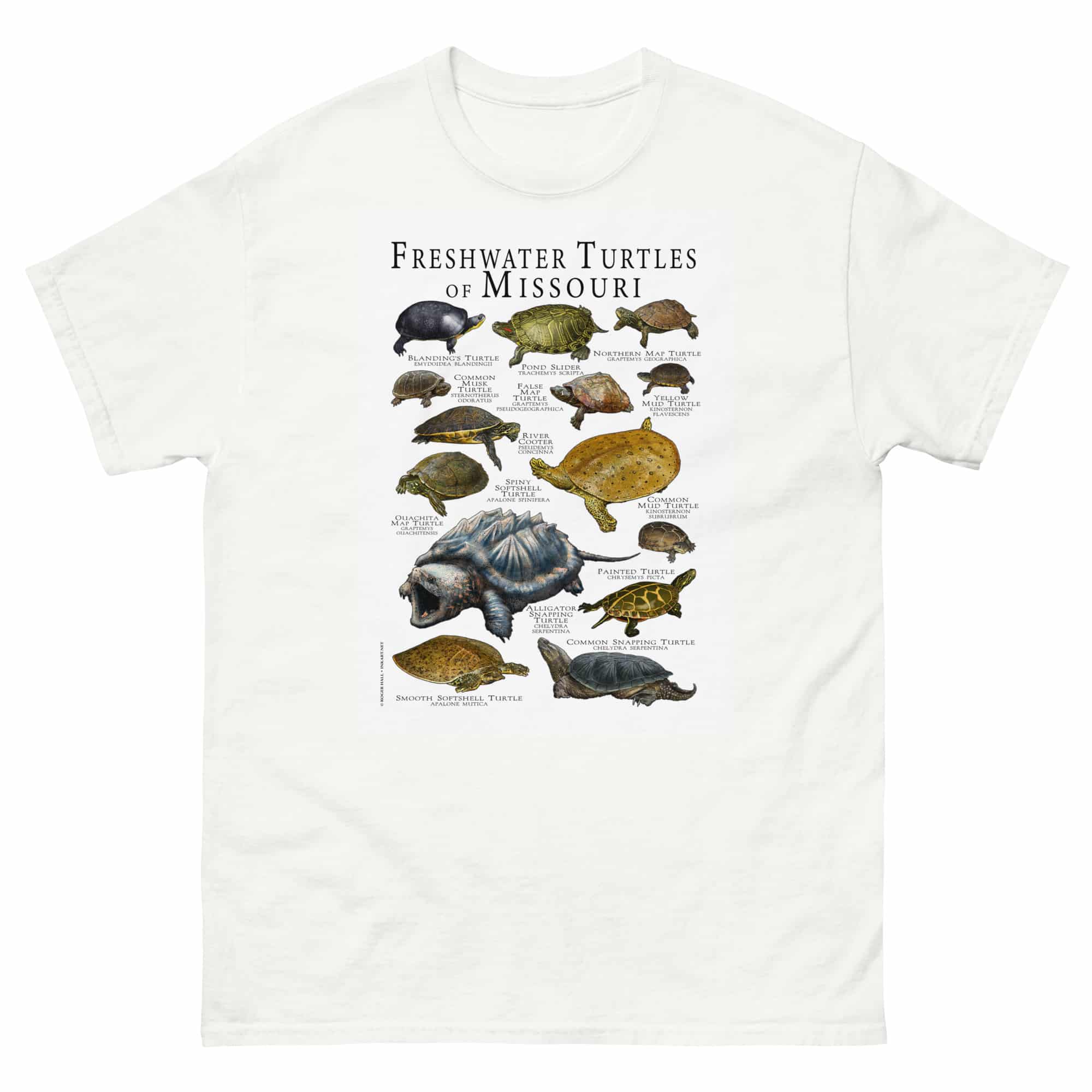 Freshwater Turtles of Missouri - Men's classic tee